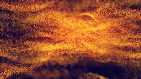 Abstract loopable Gold cg motion waving ... | Stock Video | Pond5