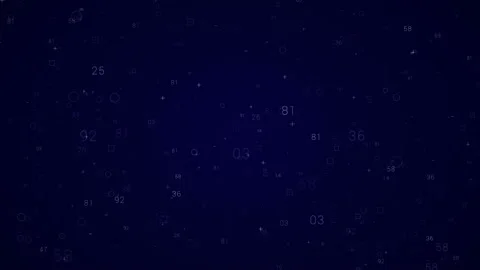 Abstract looping animation of digital in... | Stock Video | Pond5