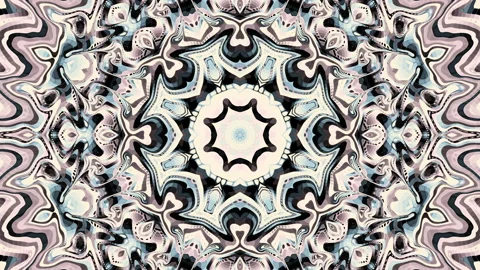 Abstract mandala loop 4k background. Ret... | Stock Video | Pond5