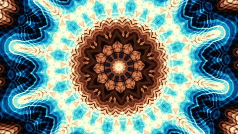 Abstract mandala loop 4k background. Ret... | Stock Video | Pond5