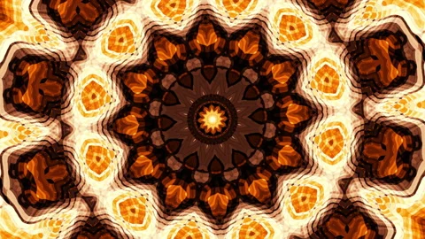 Abstract mandala loop 4k background. Ret... | Stock Video | Pond5