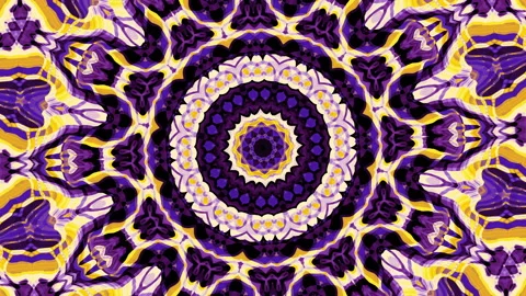 Abstract mandala loop 4k background. Ret... | Stock Video | Pond5
