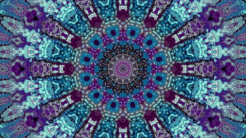 Abstract mandala loop 4k background. Ret... | Stock Video | Pond5