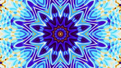 Abstract mandala loop 4k background. Ret... | Stock Video | Pond5