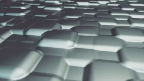 Abstract Metallic Cubes Random Motion, 3... | Stock Video | Pond5