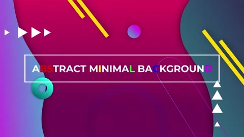 Abstract Minimal Background ~ After Effects #261793626