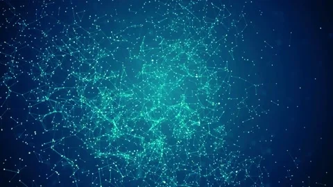 Abstract Molecule Animation in 4K | Scie... | Stock Video | Pond5