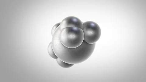 Abstract Molecule Structure Animation Ba... | Stock Video | Pond5