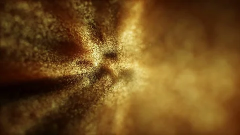 Abstract motion background in gold color... | Stock Video | Pond5
