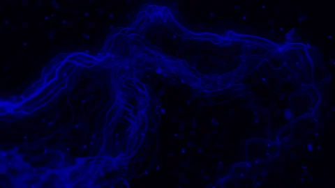 Abstract motion graphics of blue lines a... | Stock Video | Pond5