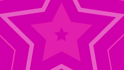 abstract motion, pink star animation lop... | Stock Video | Pond5