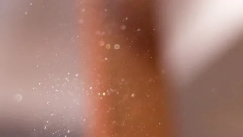 Abstract movement of dust particle in th... | Stock Video | Pond5