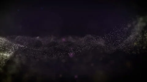 Abstract moving background particles, di... | Stock Video | Pond5