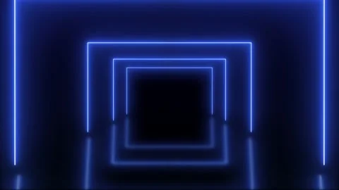 Abstract Neon Light looping background | Stock Video | Pond5