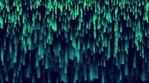 Abstract Neon Lines Falling Motion Backg... | Stock Video | Pond5