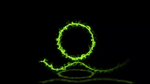 Abstract neon wave logo animation reveal... | Stock Video | Pond5