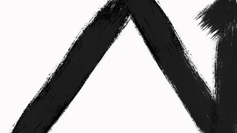 Abstract Paint Brush Transition Reveal w... | Stock Video | Pond5