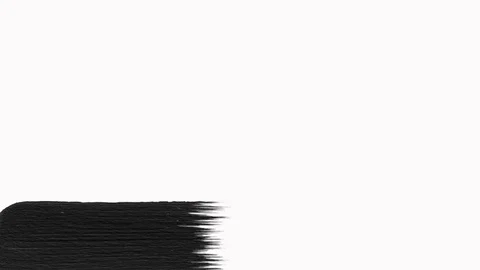 Abstract Paint Brush Transition Reveal w... | Stock Video | Pond5