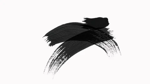 Abstract Paint Brush Transition Reveal w... | Stock Video | Pond5