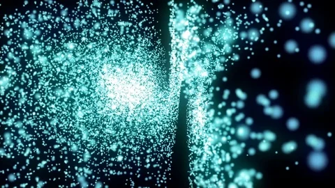 Abstract particle background | Stock Video | Pond5