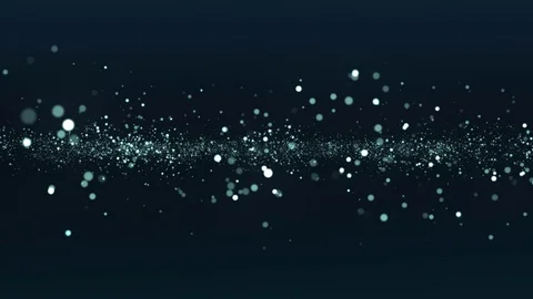 abstract particle moving background | Stock Video | Pond5
