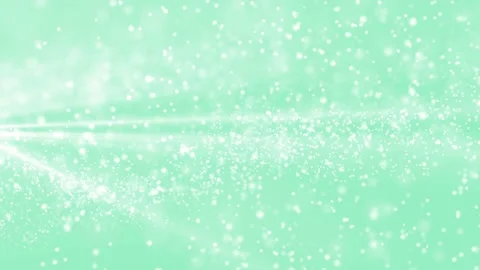 Abstract particles and light on green ba... | Stock Video | Pond5