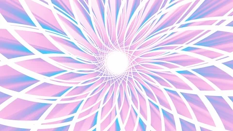 Abstract pastel holographic lines animat... | Stock Video | Pond5