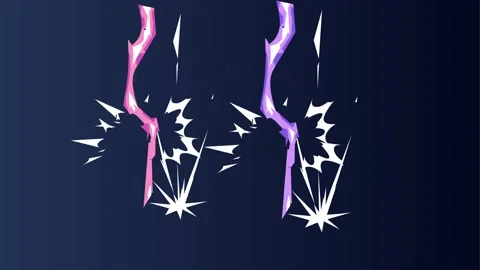 abstract pink thunder bolt light explosi... | Stock Video | Pond5