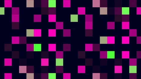 Abstract pixel block moving background. ... | Stock Video | Pond5