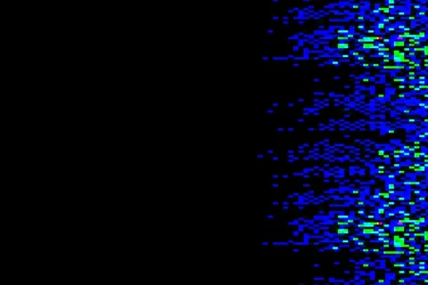 Blue Static Overlay Stock Footage ~ Royalty Free Stock Videos | Pond5