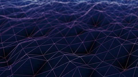 Abstract Polygon Animation Background | Stock Video | Pond5