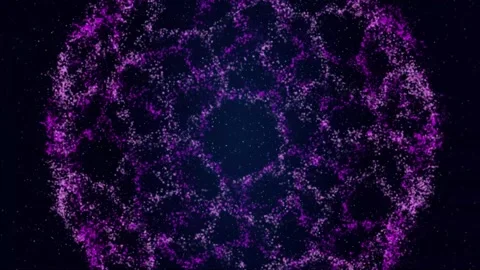 Abstract Polygon Particles Loop Background AEP ~ After Effects #283935237