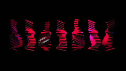 Abstract Projection Mapping 4K Loop | Stock Video | Pond5