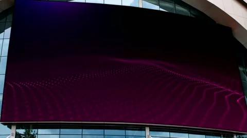 Abstract purple animation on screen, str... | Stock Video | Pond5
