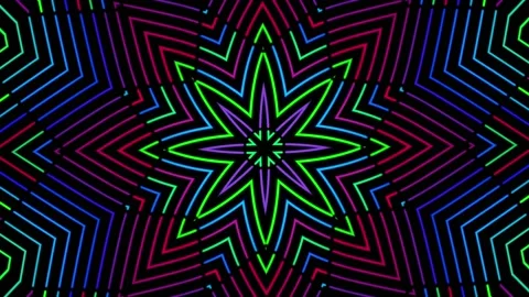 Abstract radial background with animatio... | Stock Video | Pond5
