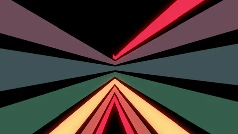 abstract rainbow vintage animation of re... | Stock Video | Pond5
