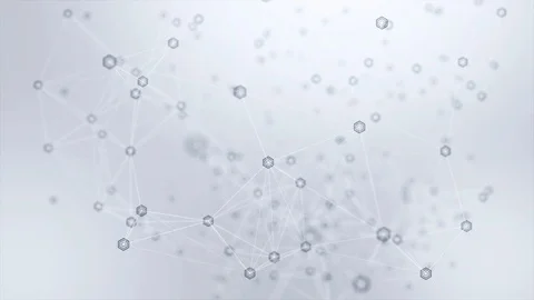 Abstract Random Digits Digital Plexus Tu... | Stock Video | Pond5