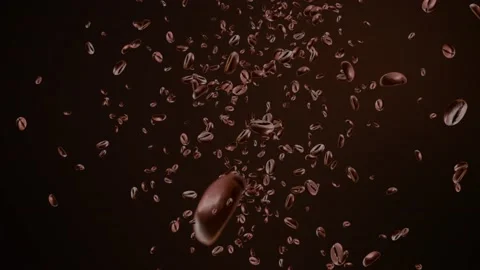 Coffee Beans Explosion Stock Footage ~ Royalty Free Stock Videos | Pond5
