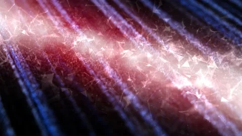Abstract red blue energy particles motio... | Stock Video | Pond5