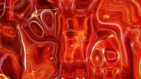 Abstract red color wavy smooth liquid an... | Stock Video | Pond5