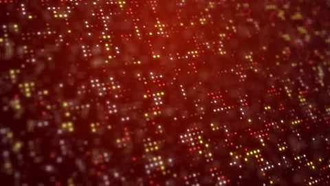 Abstract red digital background with twi... | Stock Video | Pond5