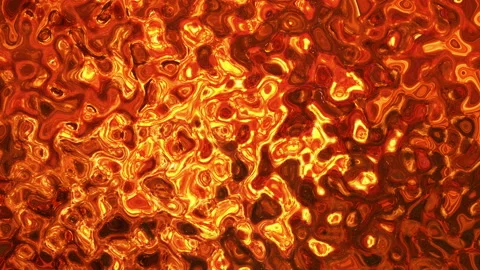 abstract red fire waves background | Stock Video | Pond5