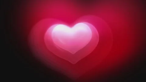 Abstract Red Heart Animation In 4k and 8... | Stock Video | Pond5