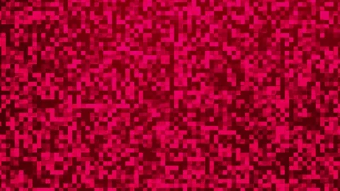 Abstract red pixels motion background | Stock Video | Pond5