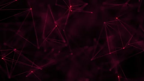 Abstract Red Plexus Technology Backgroun... | Stock Video | Pond5