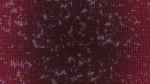 Abstract Red Purple Pixel Mosaic Animati... | Stock Video | Pond5