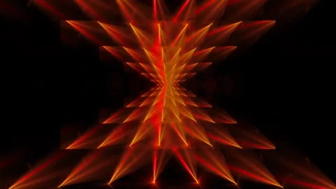 abstract red yellow light rays motion an... | Stock Video | Pond5