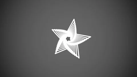 abstract retro net star shape tunnel slo... | Stock Video | Pond5