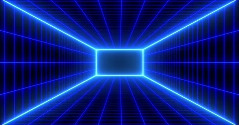 Abstract sci-fi grid, dynamic animation... | Stock Video | Pond5