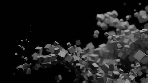 Cube Particles Stock Video Footage | Royalty Free Cube Particles Videos ...